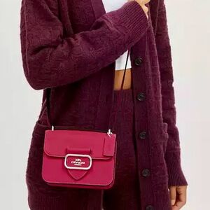 Coach | Bags | Coach Leather Morgan Square Crossbody Bag Purse Satchel ...
